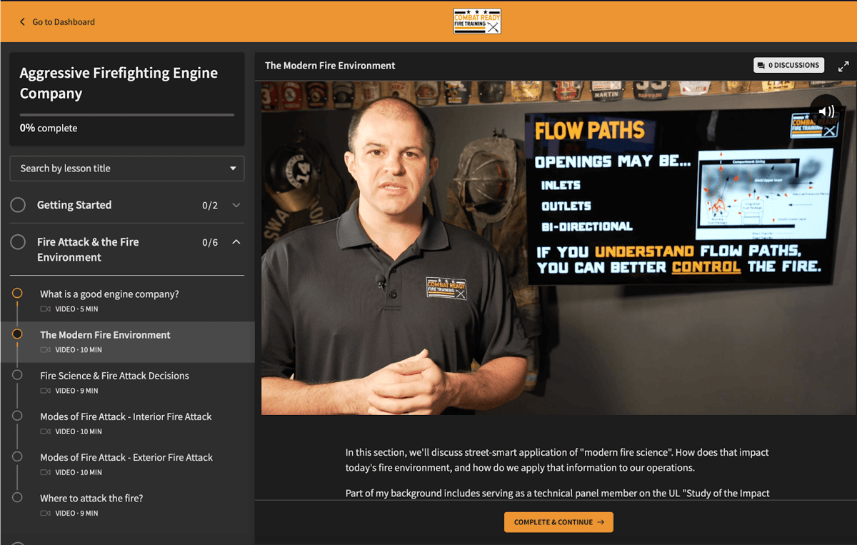 Aggressive Command Supports Aggressive Firefighting | Training Programs